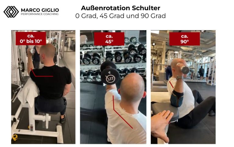 Kurzhantel Außenrotation der Schulter: Guide & Übung | MARCO GIGLIO